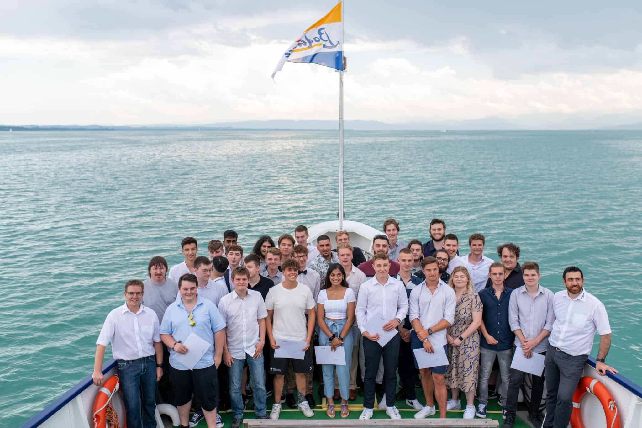 LAP-Feier auf dem Schiff 2022 | ICT-Berufsbildung Thurgau